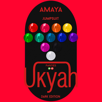 Second Life Marketplace - ~UKYAH~ Amaya Jumpsuit BLACK FRIDAY